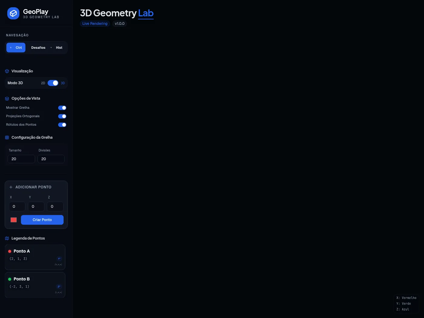 GeoPlay 3D Geometry Lab
