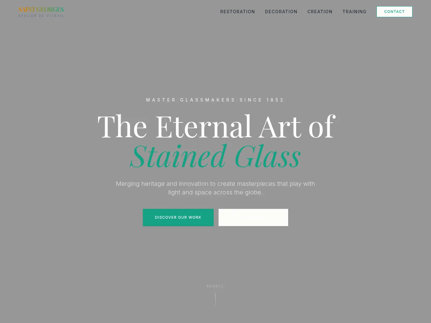 Saint Georges Web Redesign