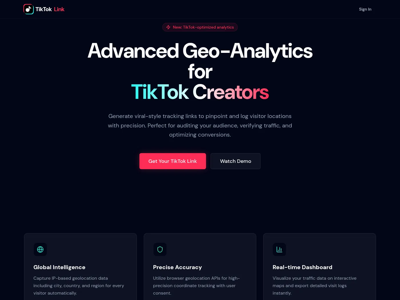 GeoTrack Links