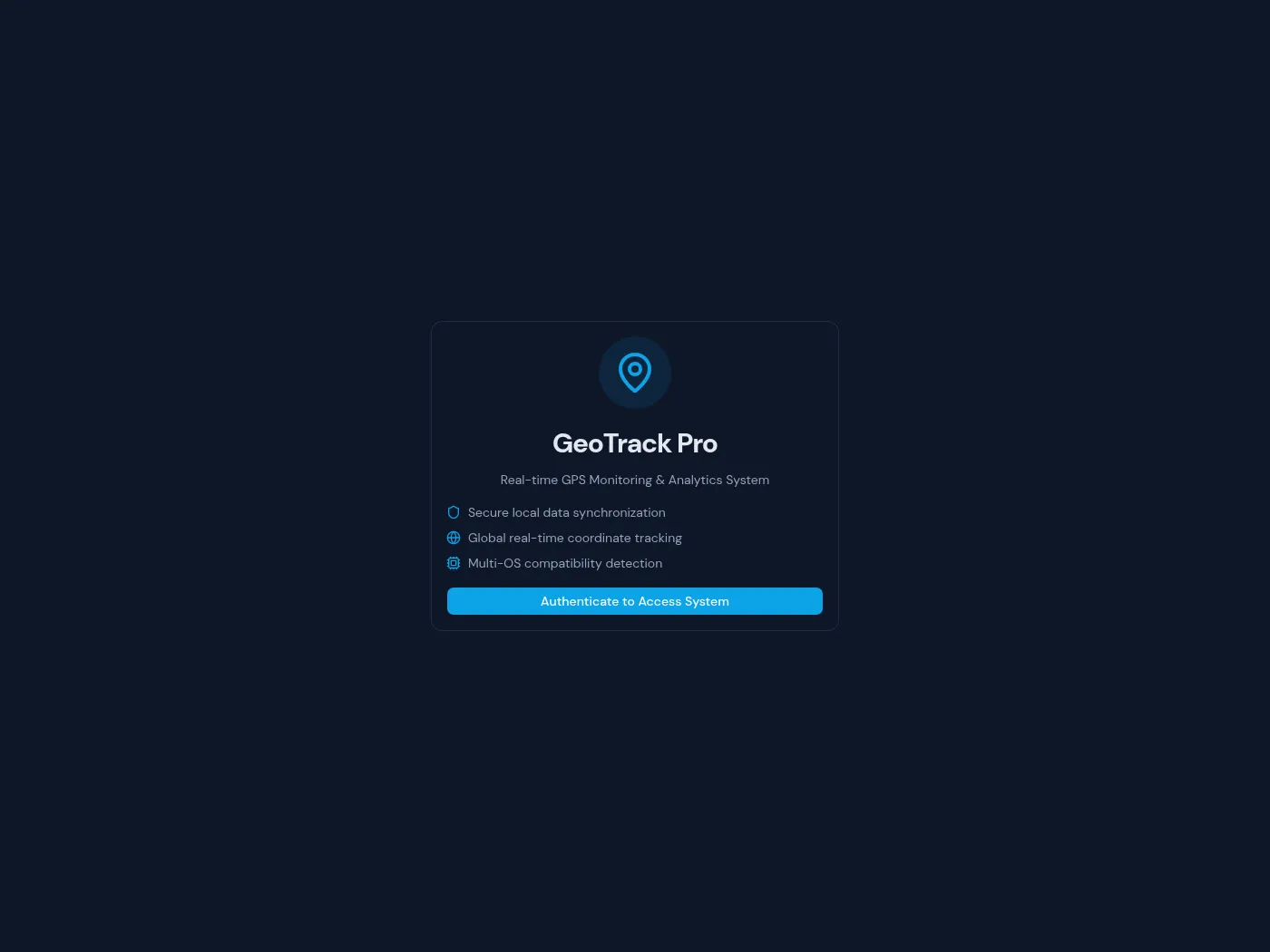 GeoTrack Pro