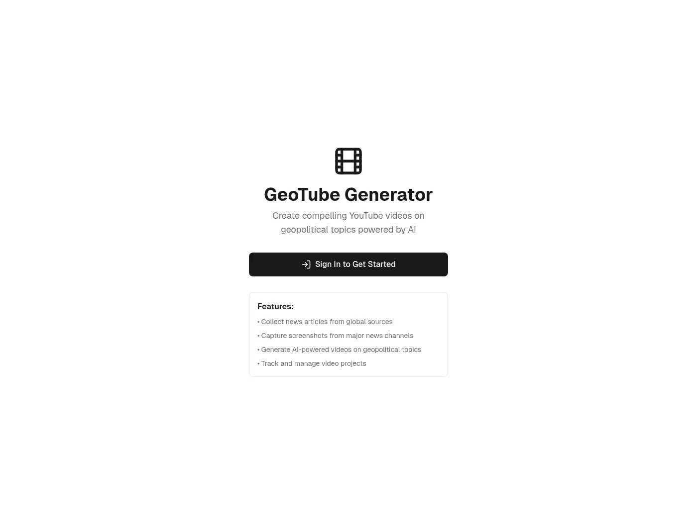 GeoTube Generator