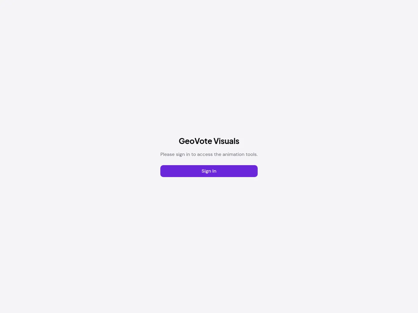 GeoVote Visuals
