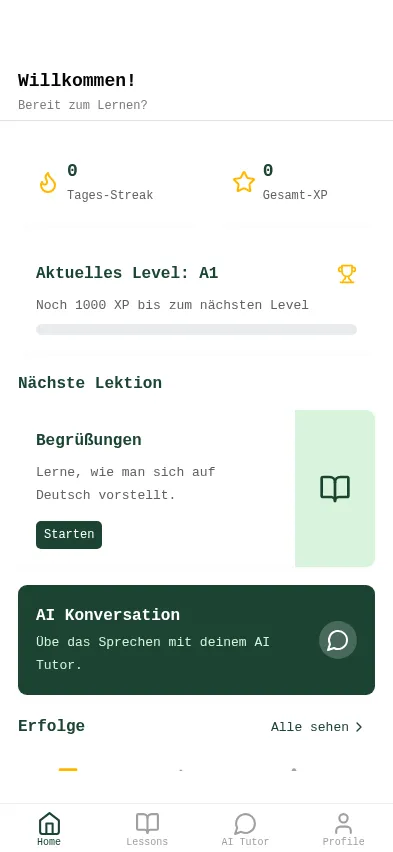German AI Tutor