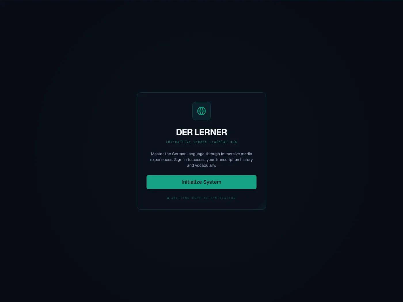 German Learner App