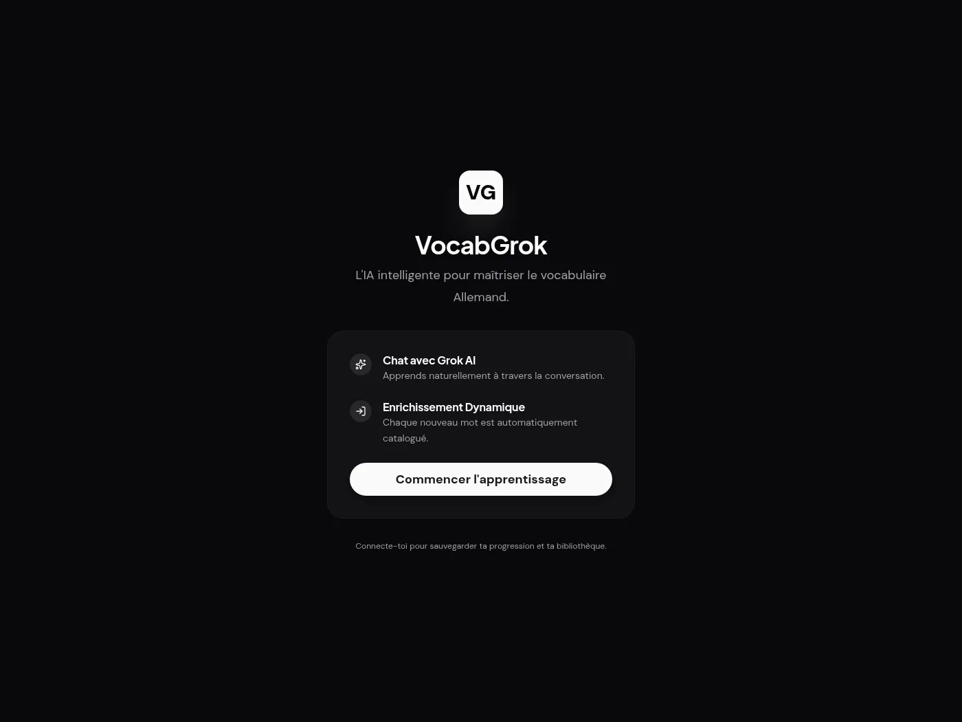VocabGrok German Learner