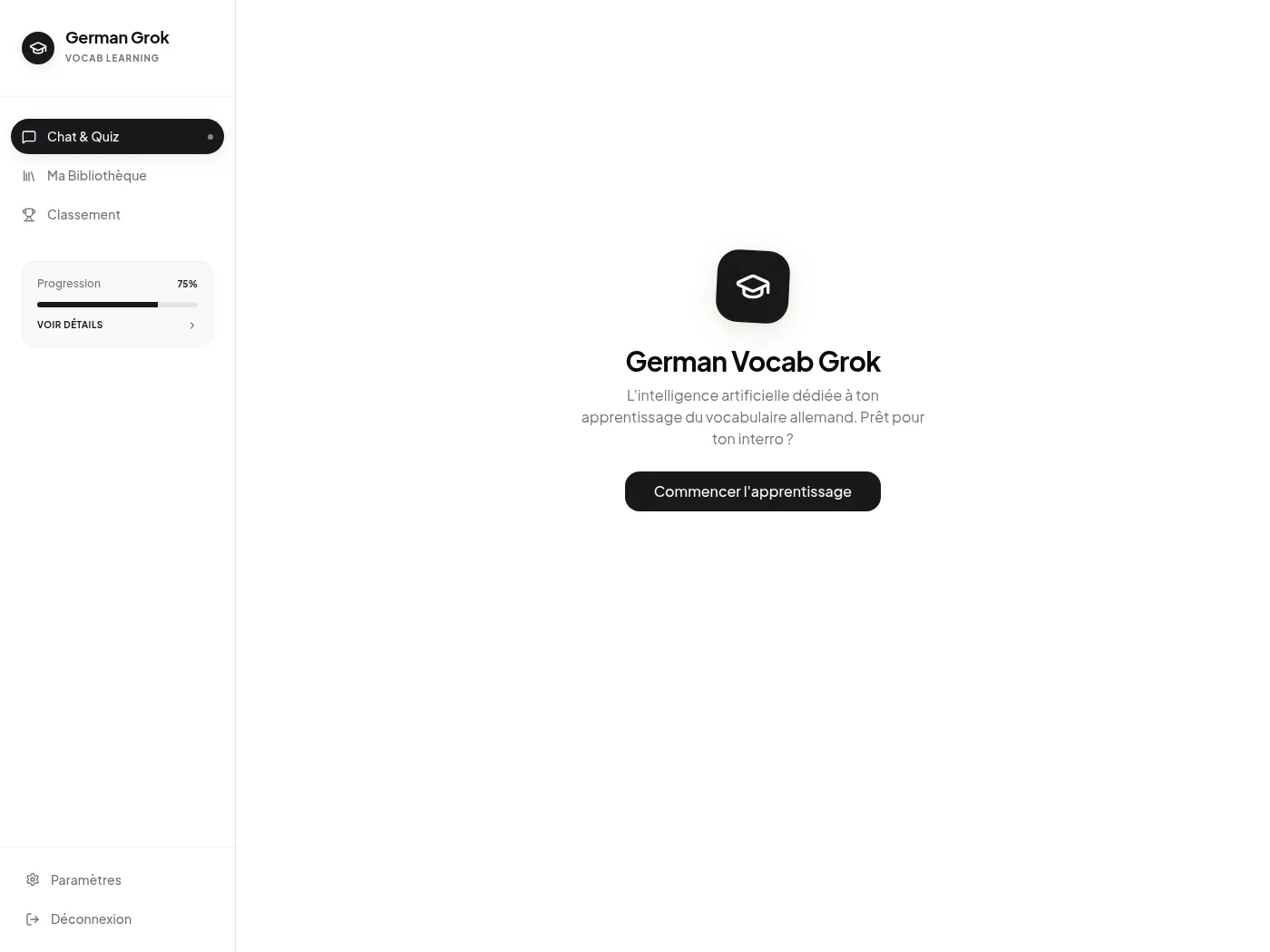 German Vocab Grok