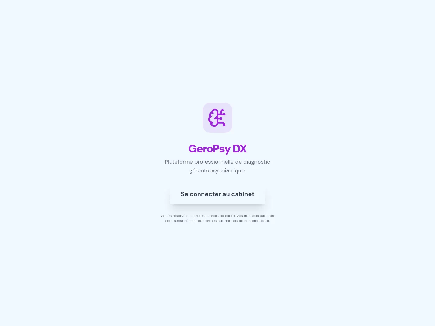 GeroPsy Diagnostic Tool