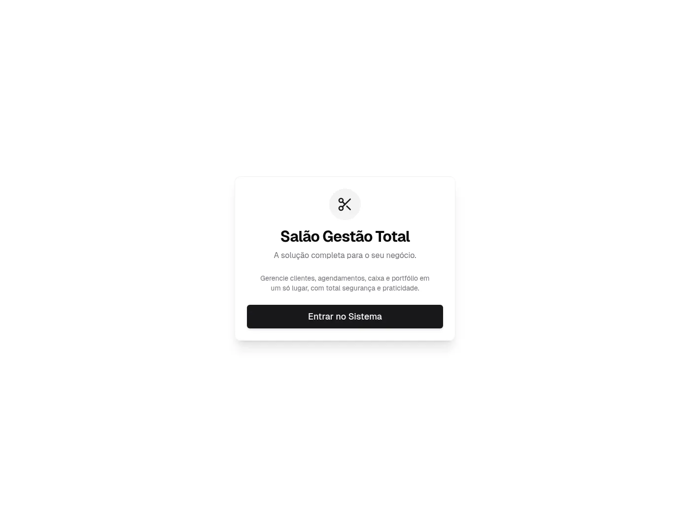 Salão Gestão Total