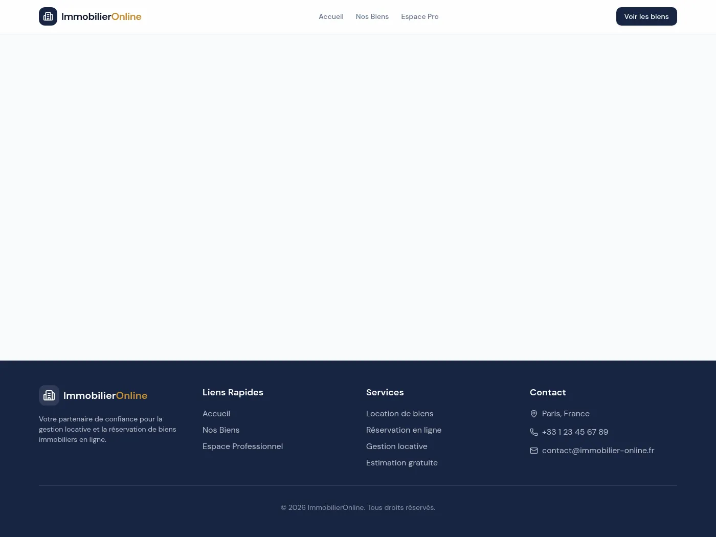 Immobilier Online Manager