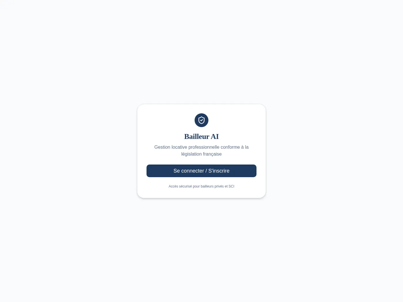 Bailleur AI Gestion Immo