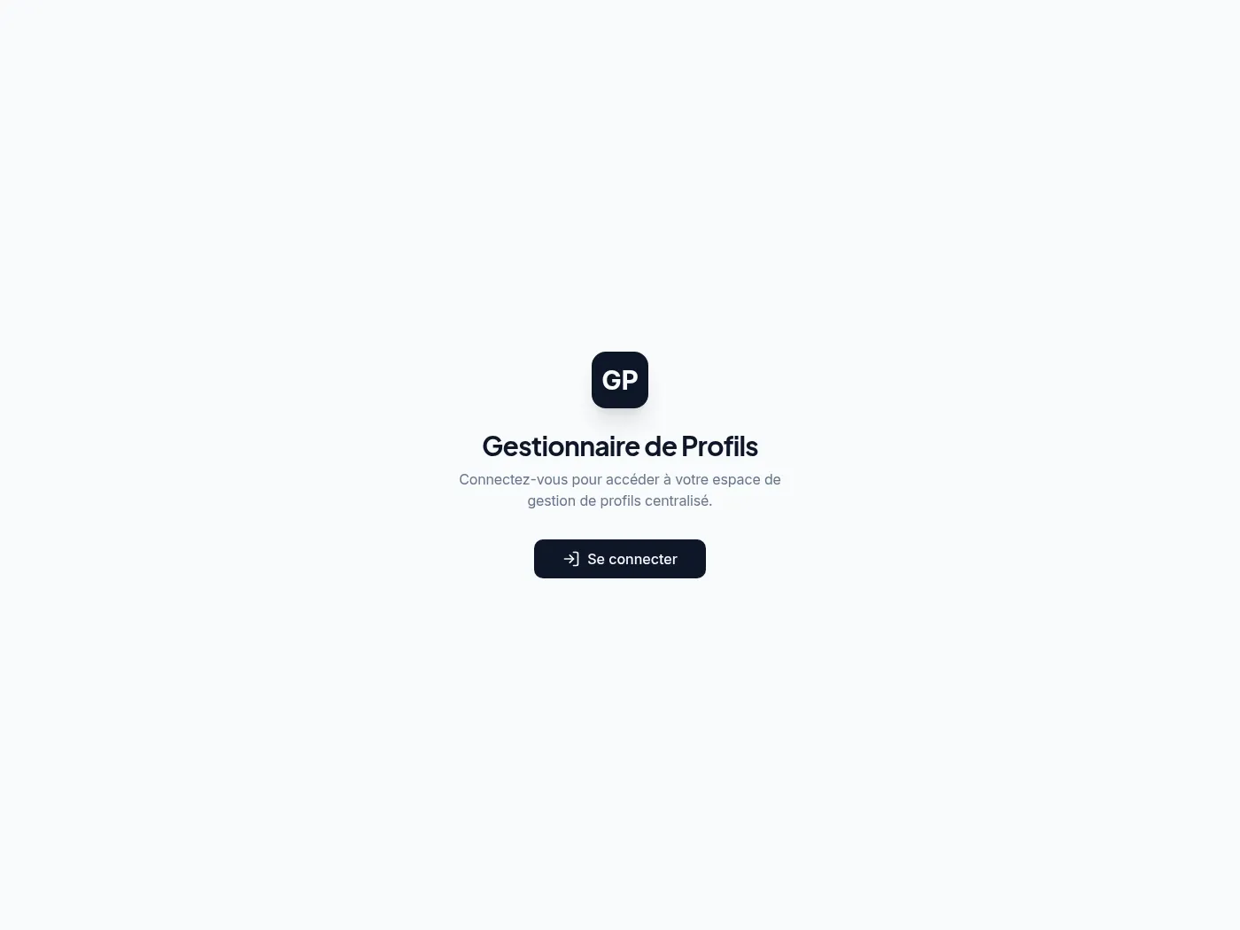 Gestionnaire de Profils