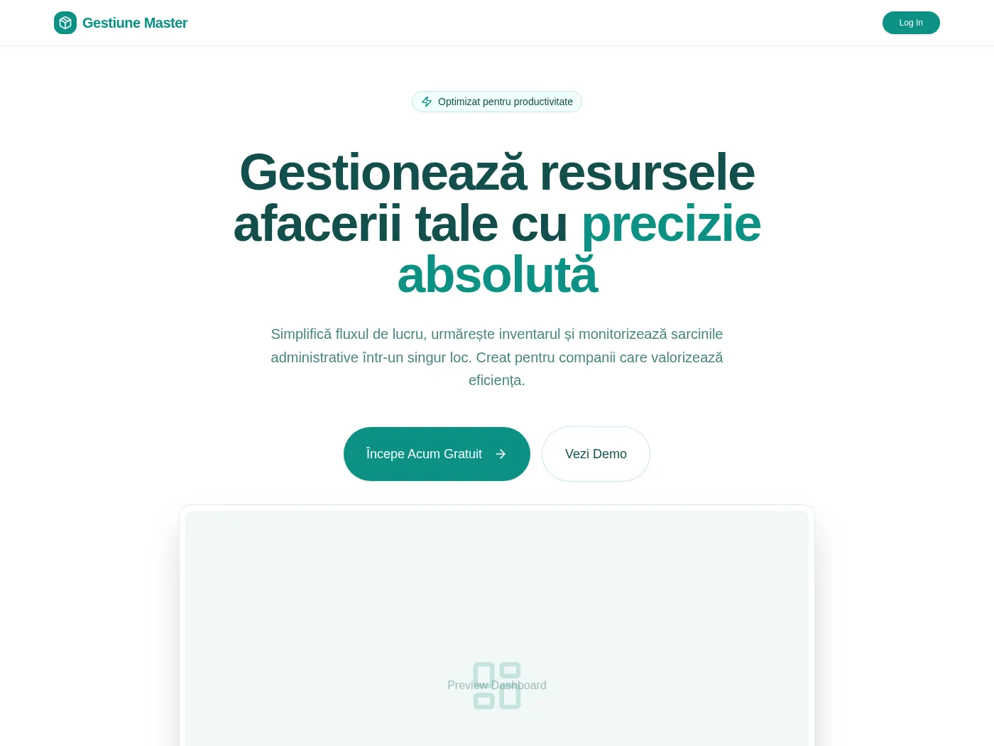Gestiune Master