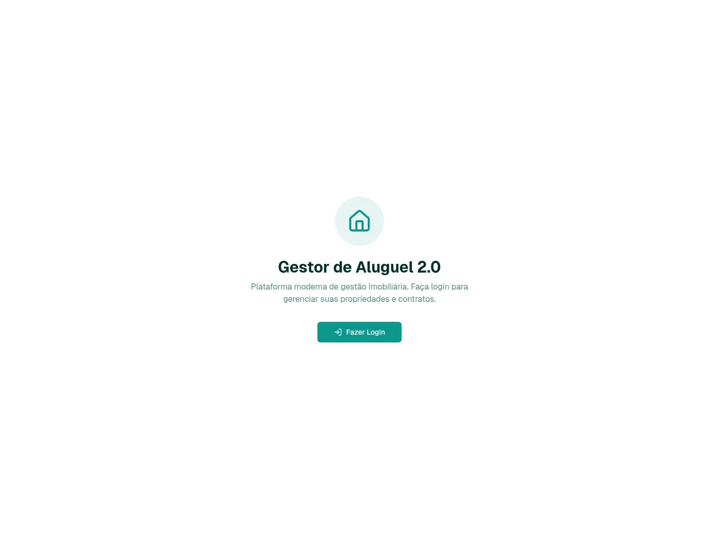 Gestor de Aluguel 2.0