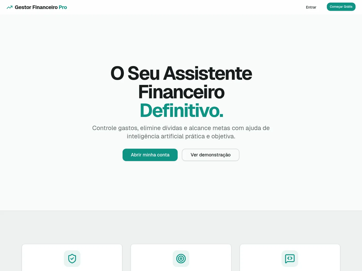 Gestor Financeiro Pro