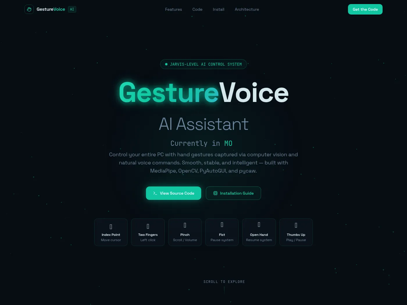 GestureVoice AI Assistant