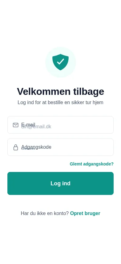 GetMeHome Safe Ride
