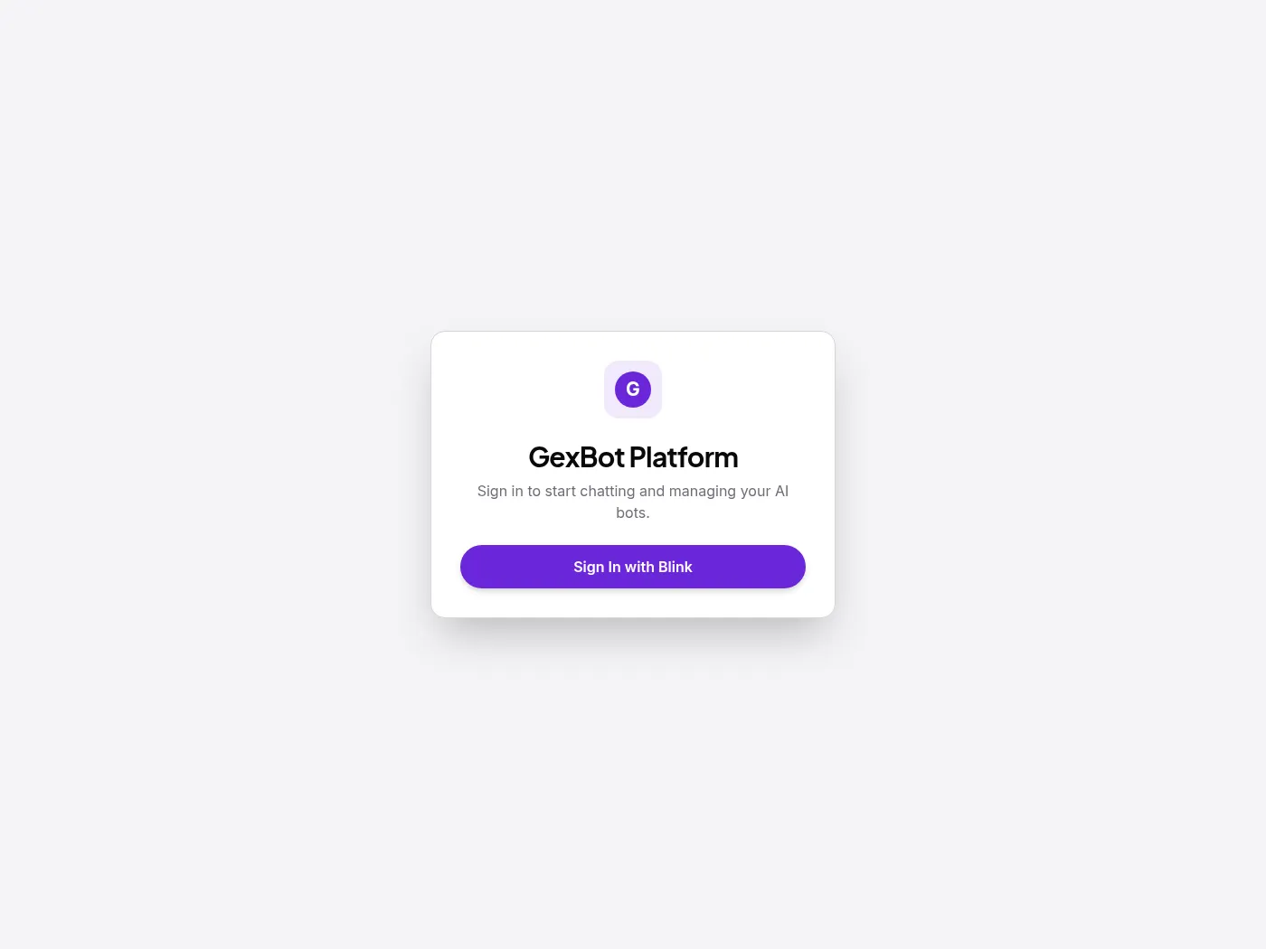 GexBot AI Platform