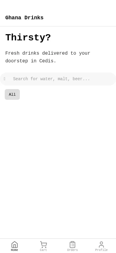 Ghana Drinks Delivery
