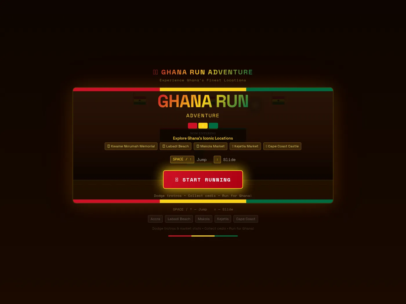 Ghana Run Adventure