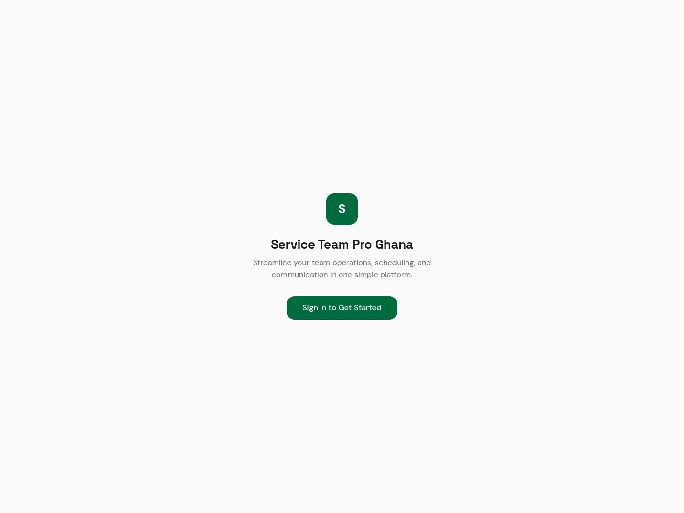 Service Team Pro Ghana