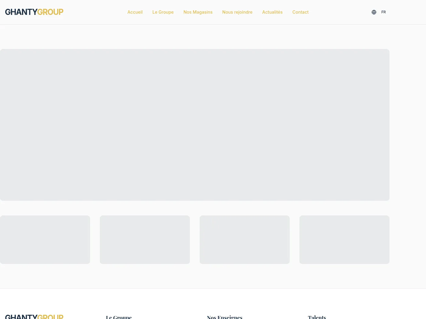 Ghanty Group Web Showcase