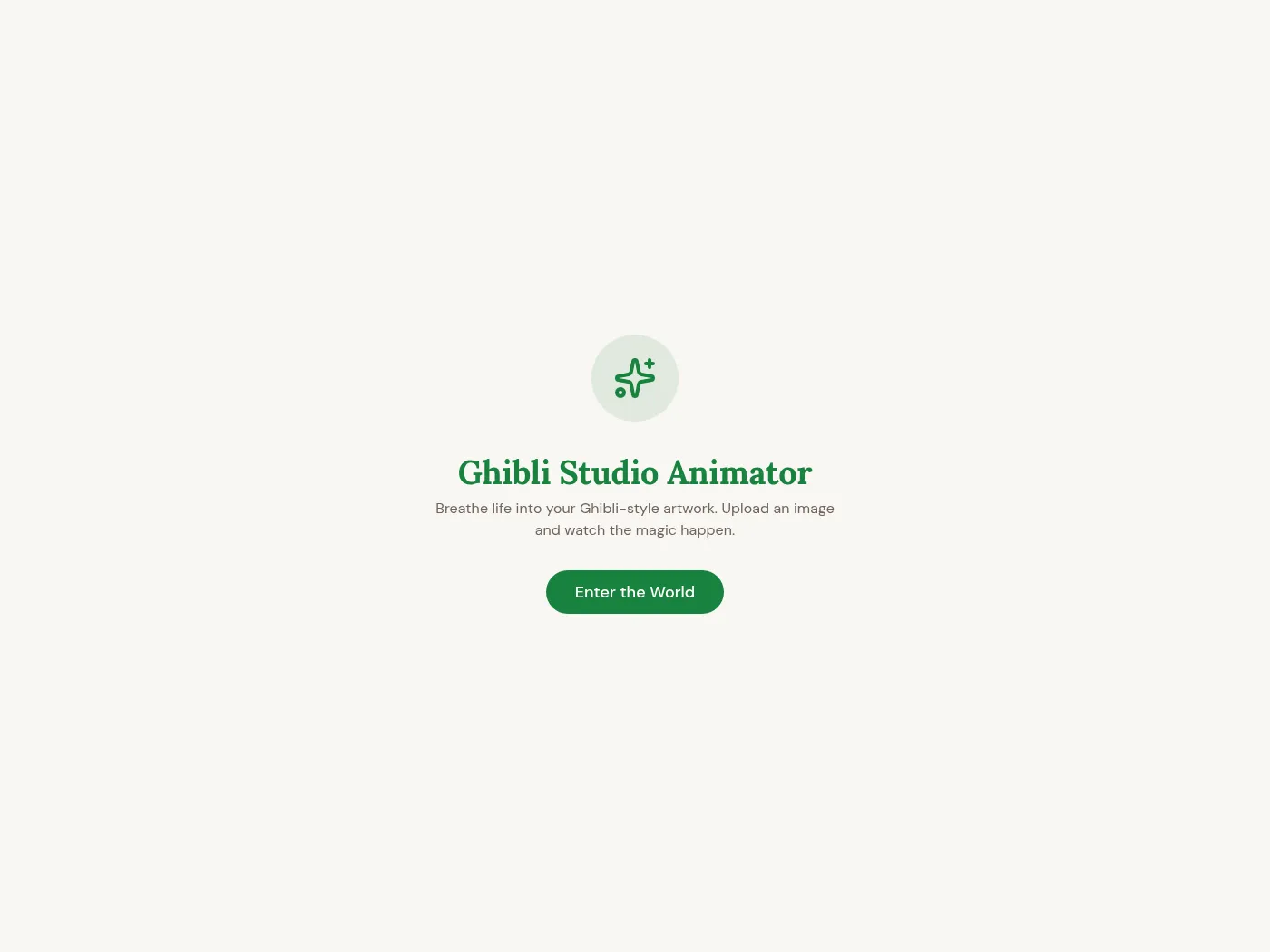 Ghibli Video Generator