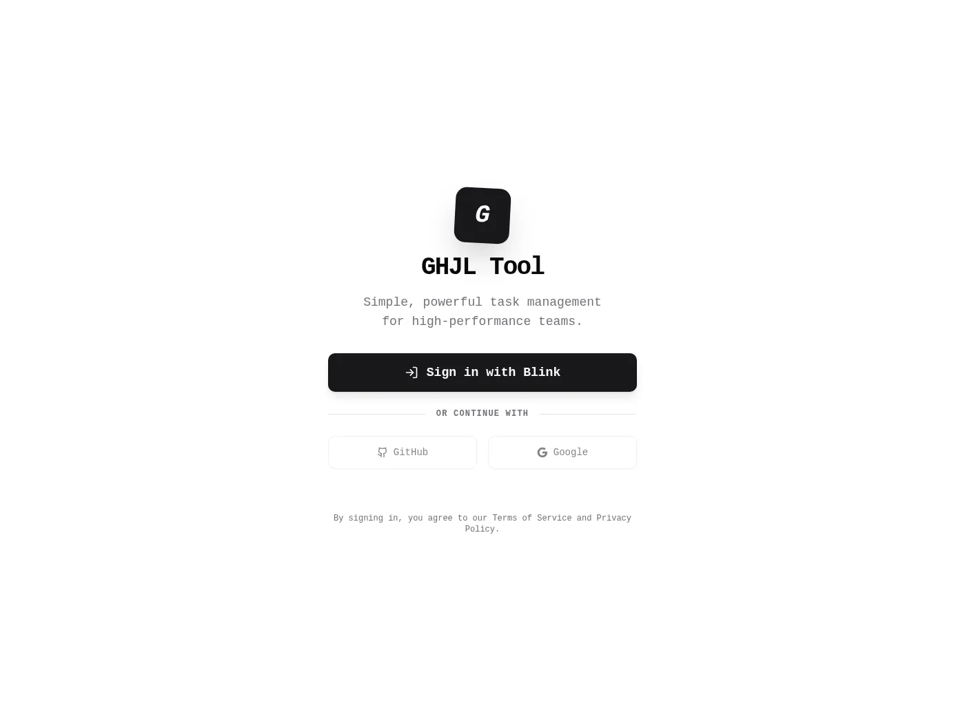 GHJL Tool