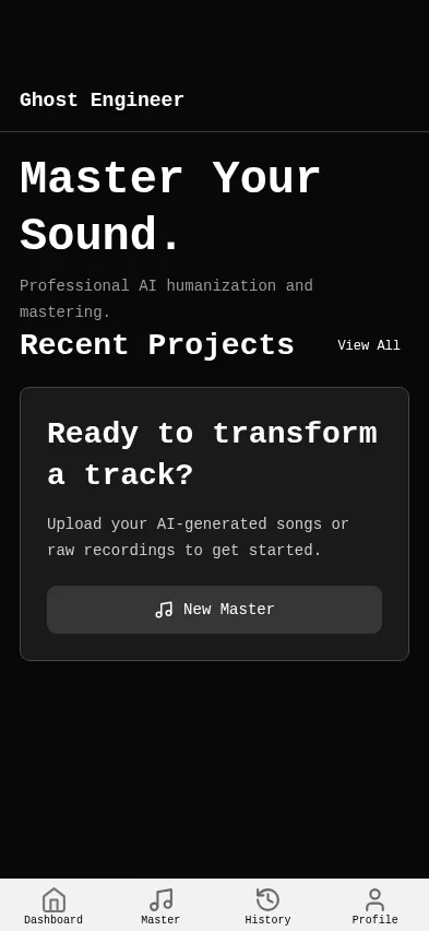 Ghost Engineer Mobile