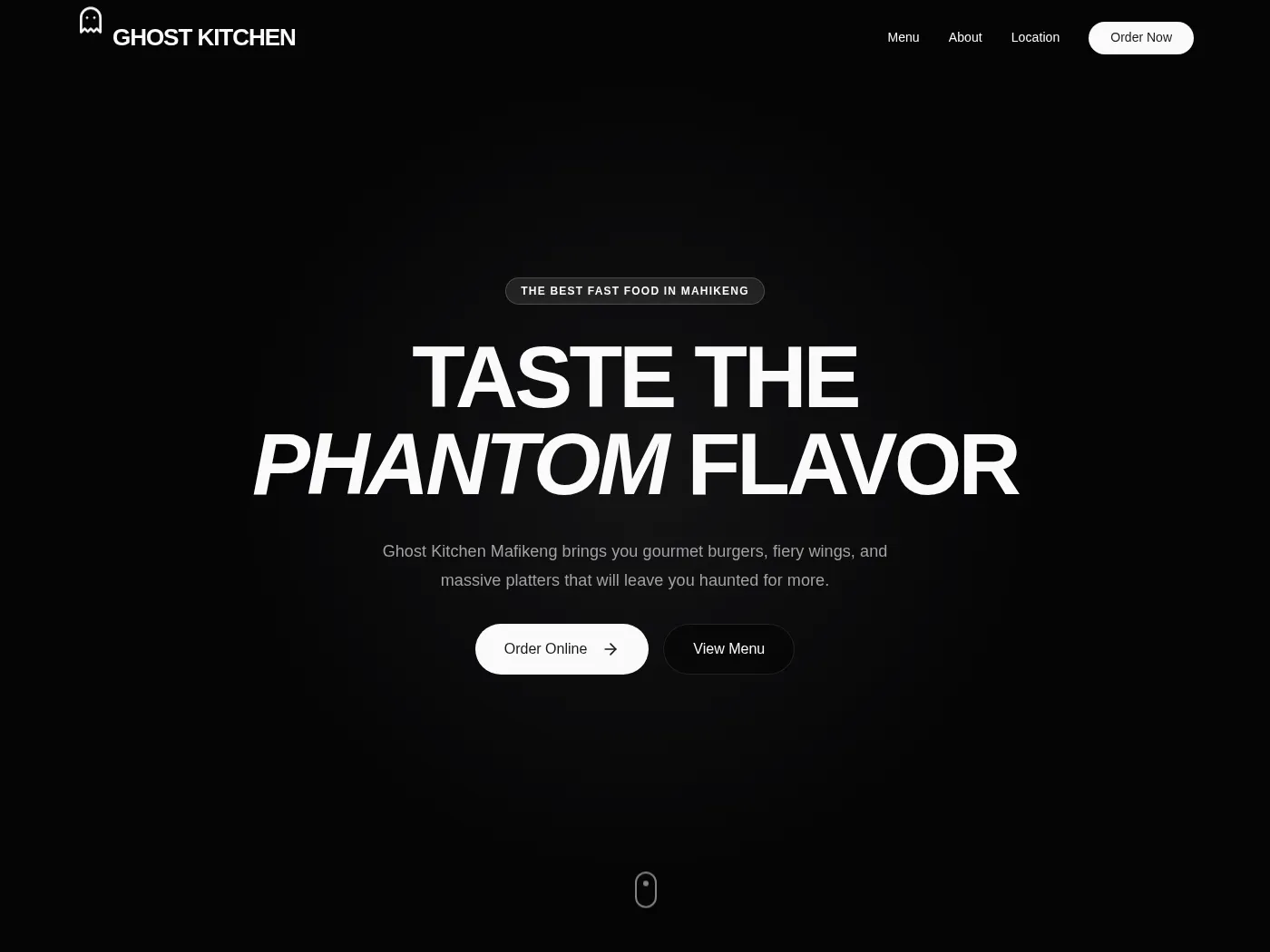 Ghost Kitchen Mafikeng