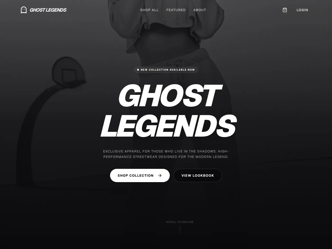 Ghost Legends Apparel