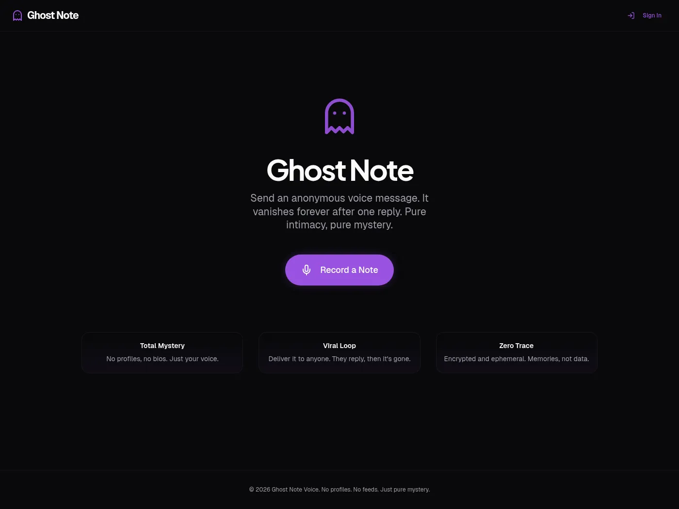 Ghost Note Voice