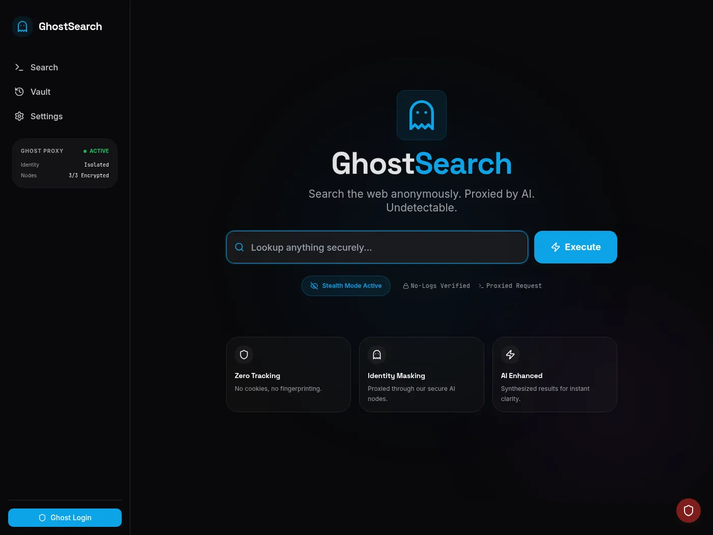 GhostSearch Web
