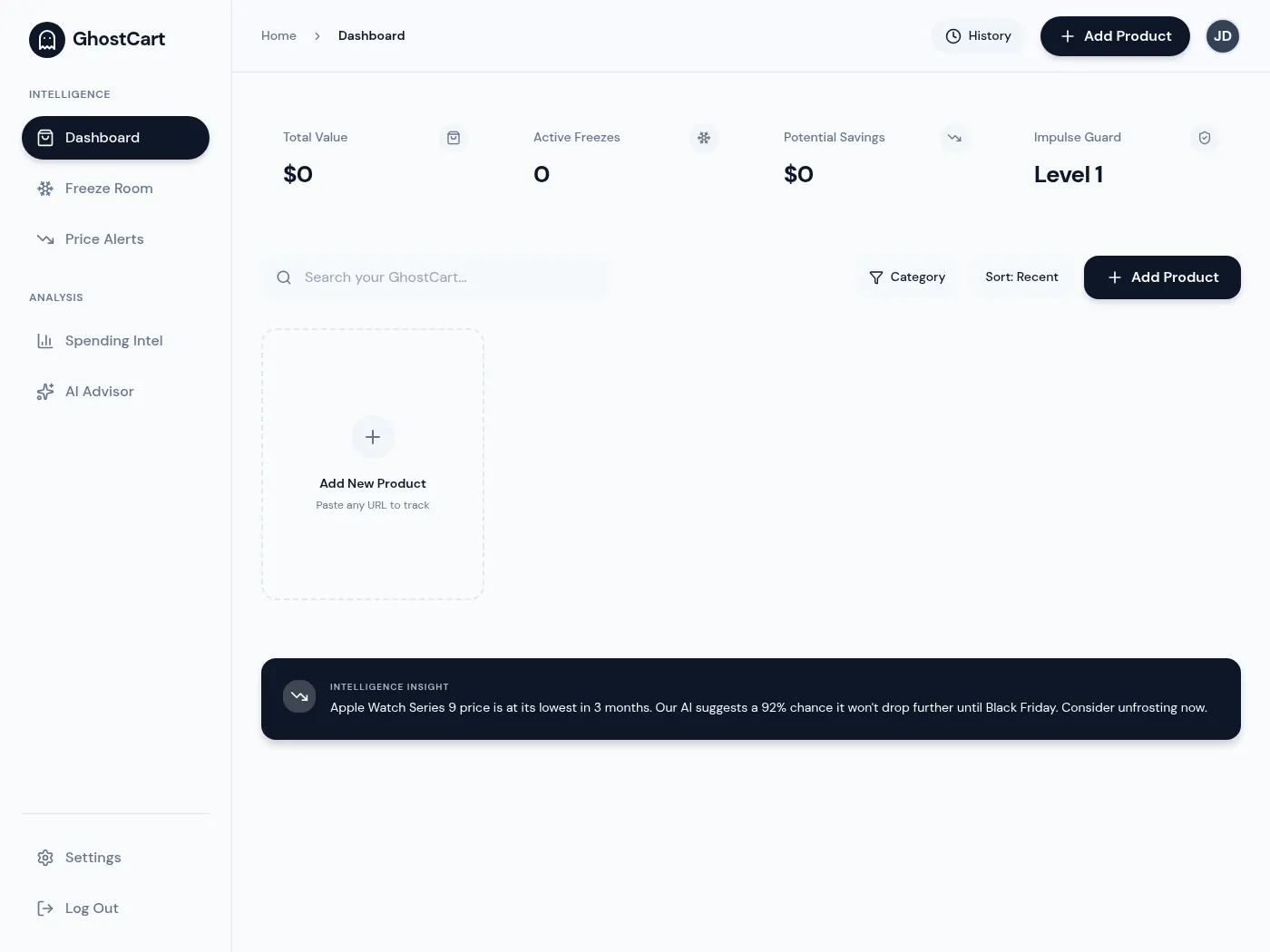 GhostCart Intelligence Hub