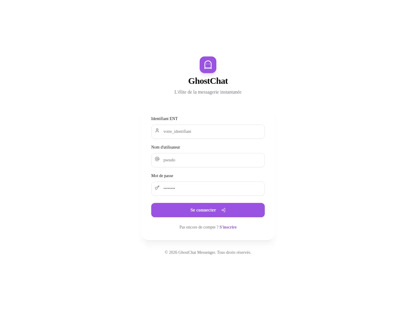 GhostChat Messenger