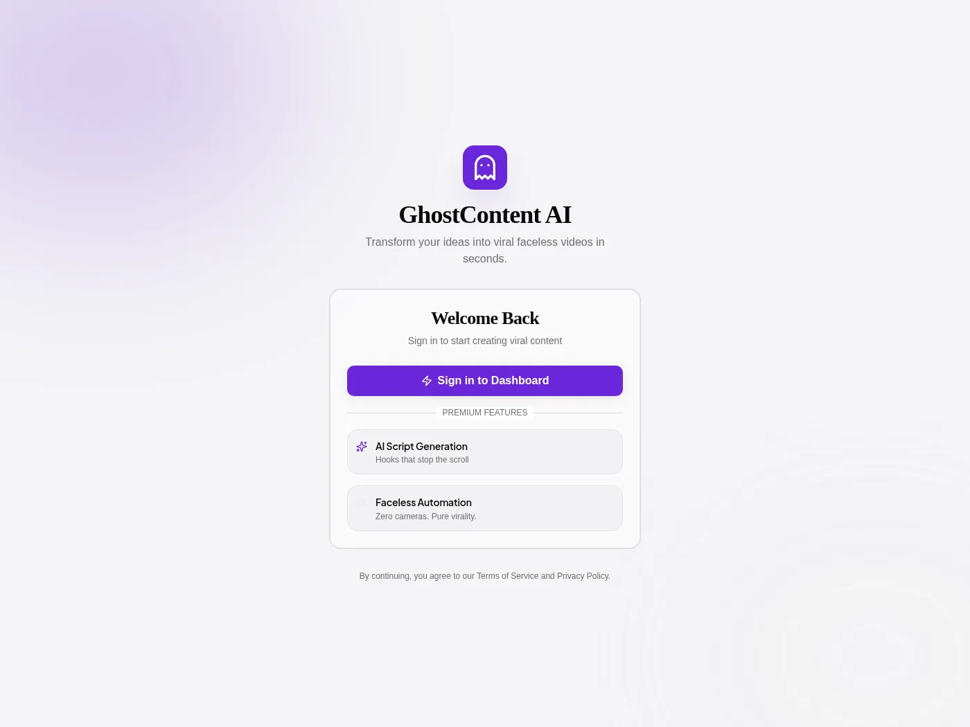 GhostContent AI