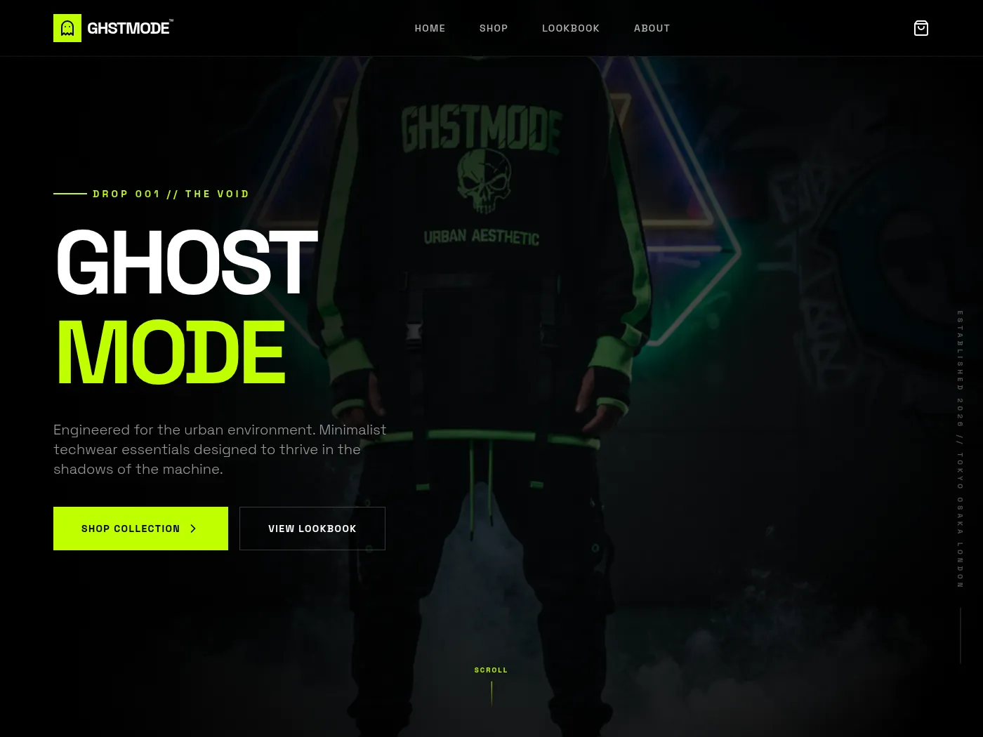 GHSTMODE™ E-Commerce Store