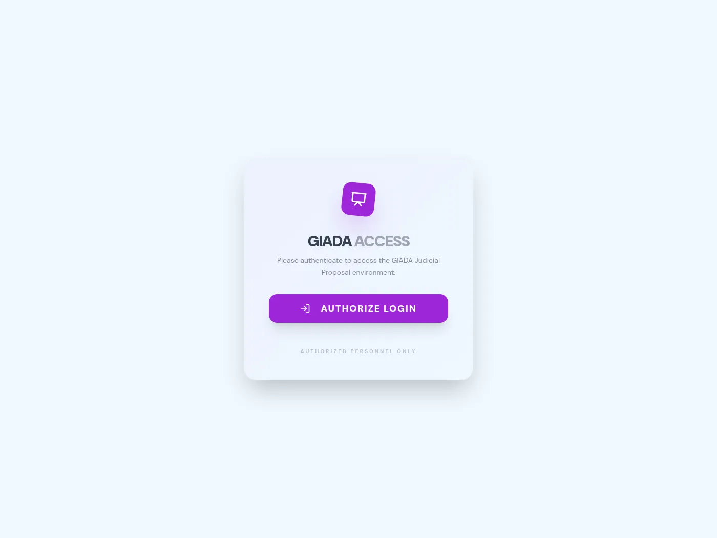 GIADA Judicial AI Proposal