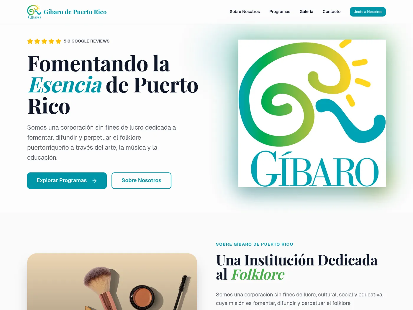 Gíbaro Edu Website