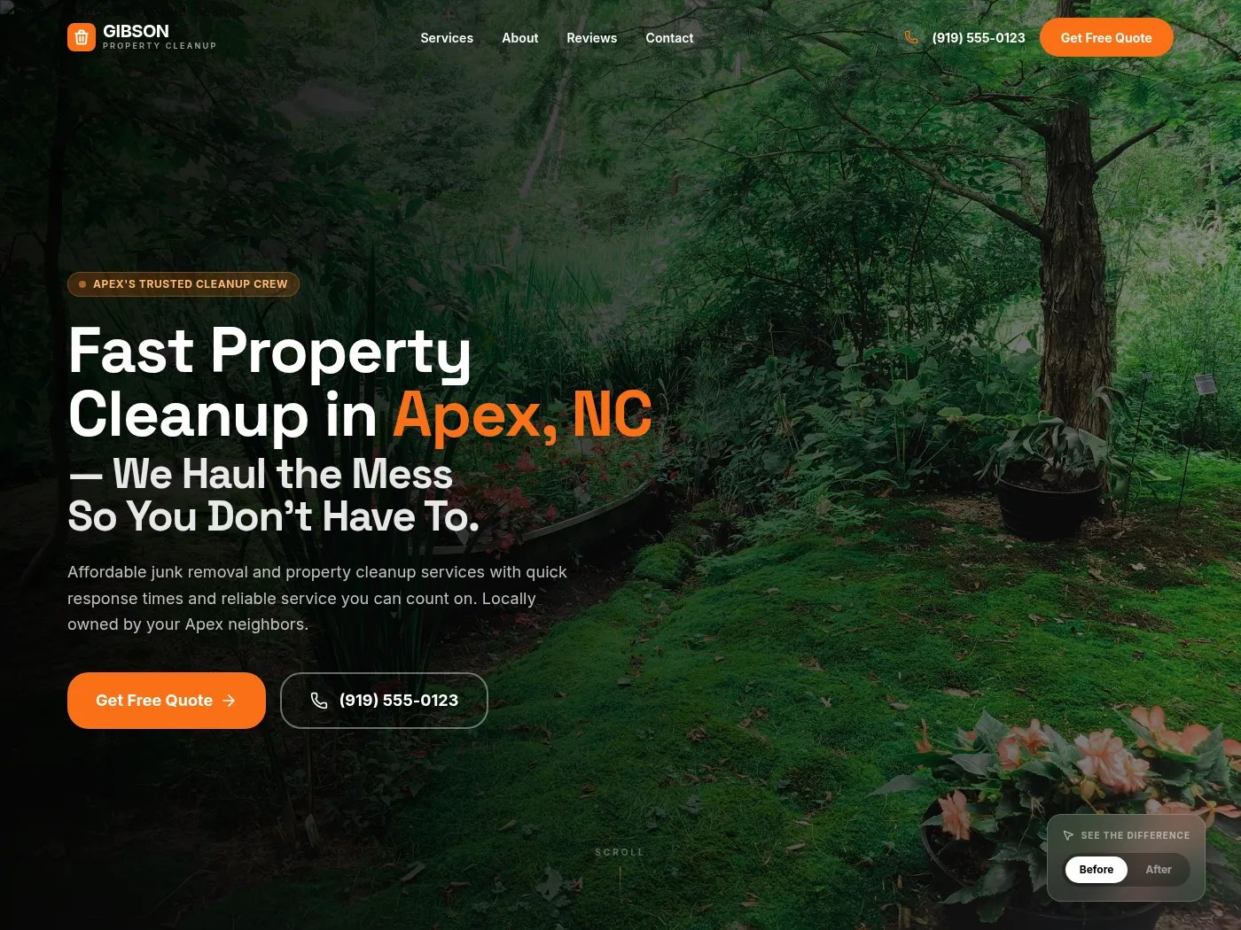 Gibson Cleanup Website