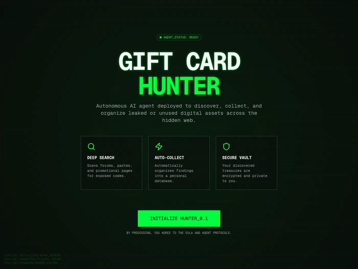 Gift Card Hunter