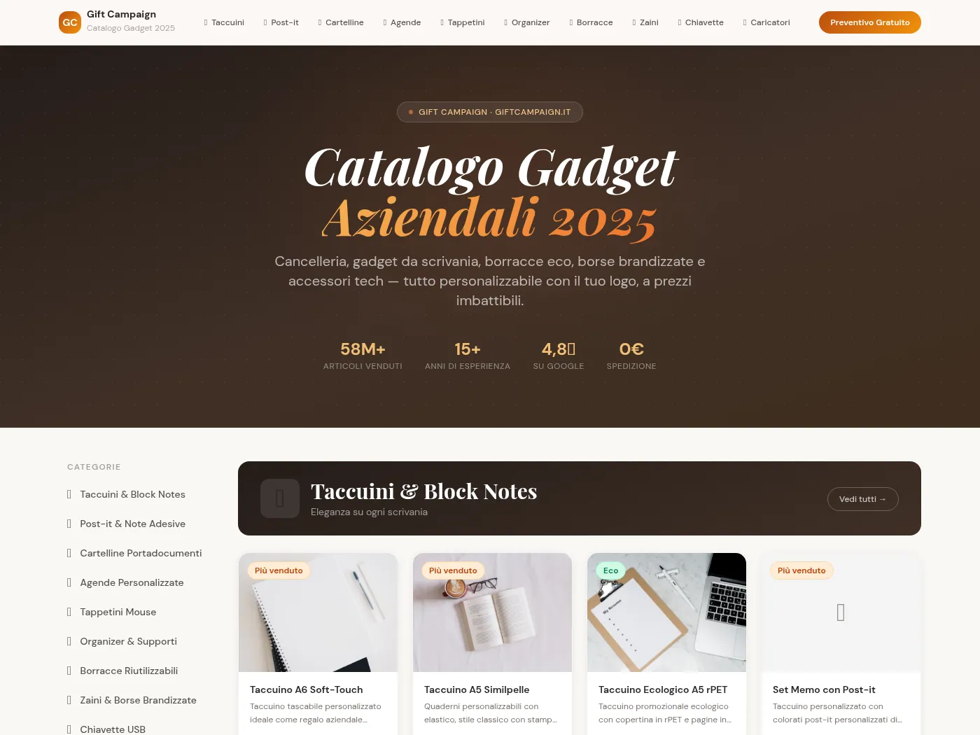 Corporate Gift Catalog
