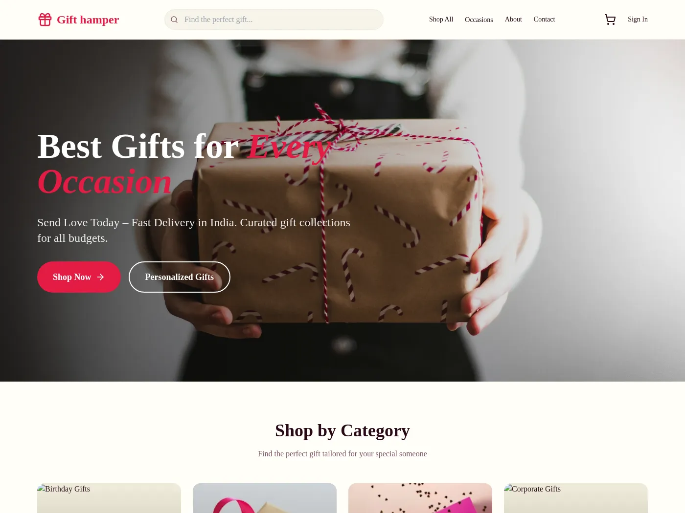 Gift Hamper Shop