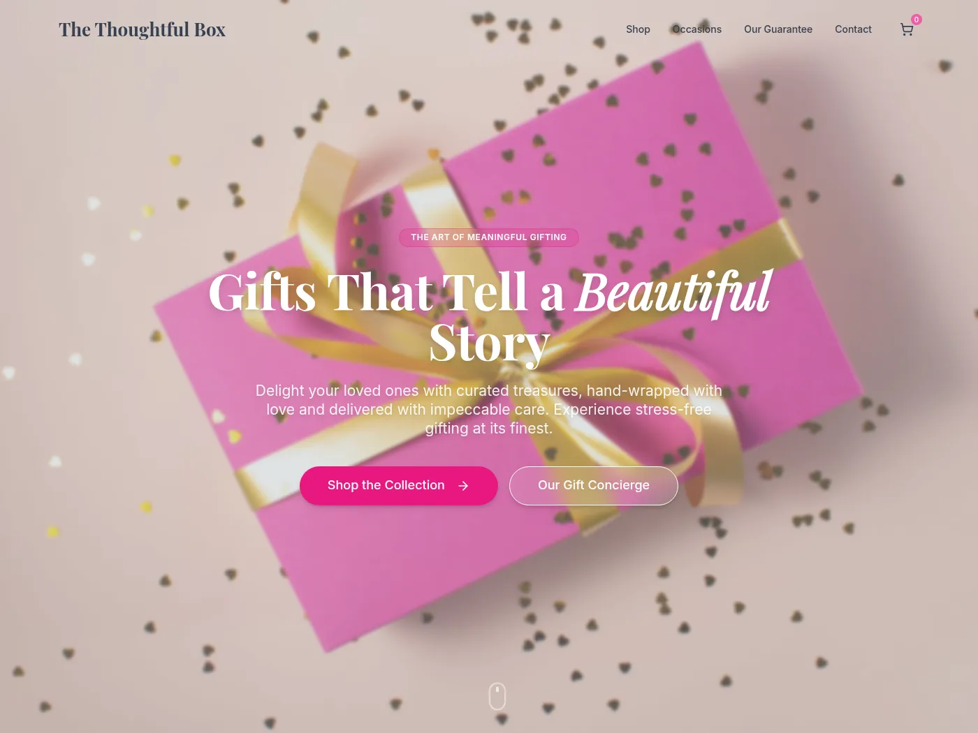 Premium Gift Store Site