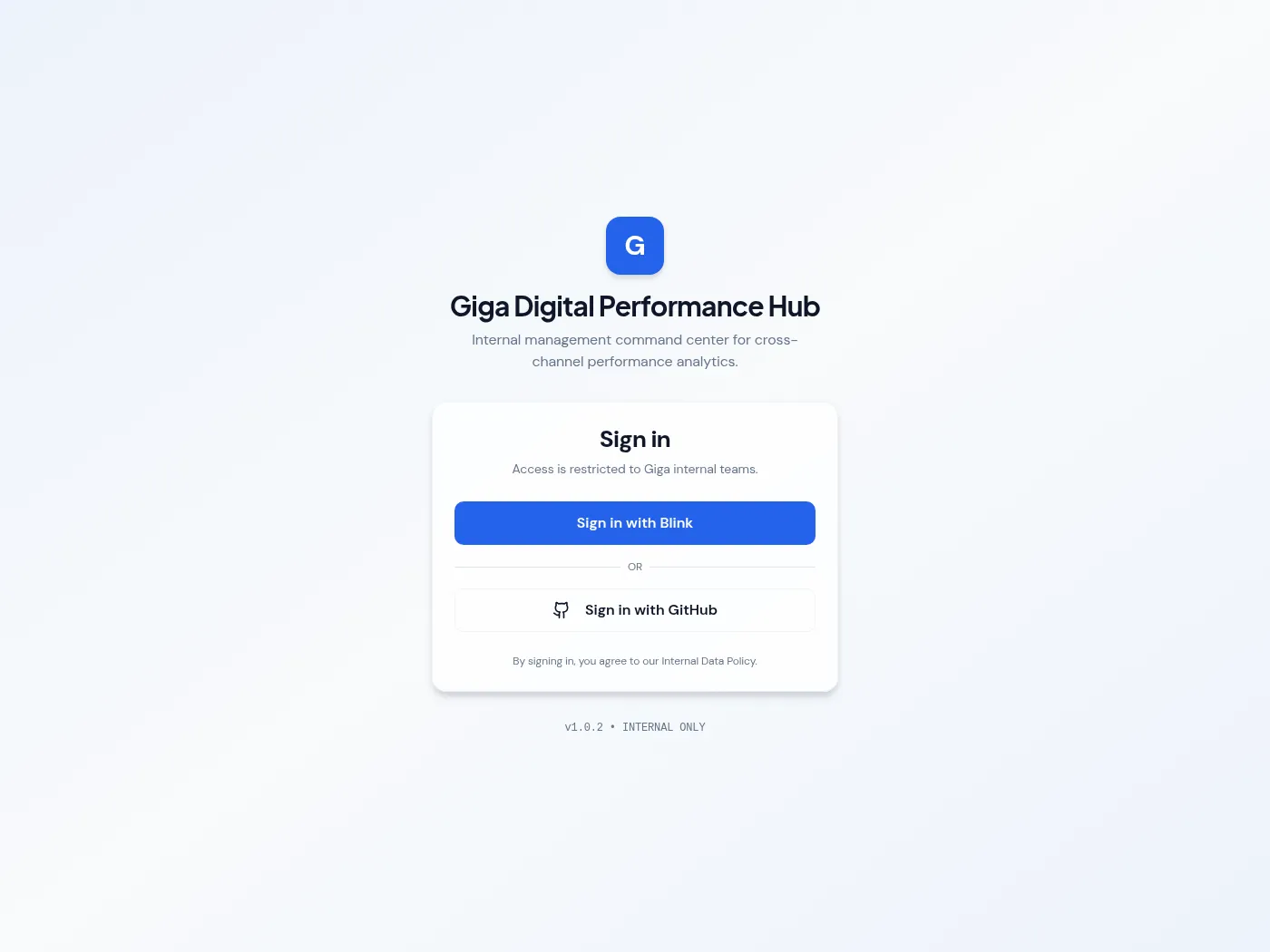 Giga Digital Performance Hub