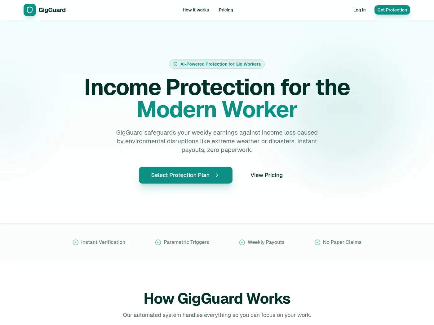 GigGuard Insurance Platform