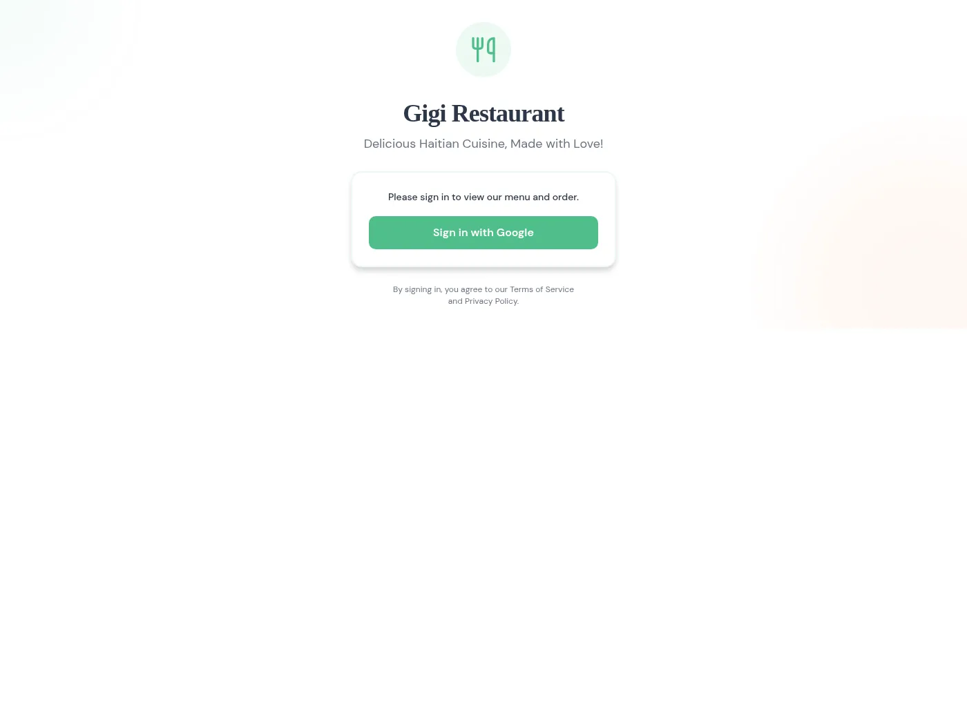 Gigi Mobile Auth Fix