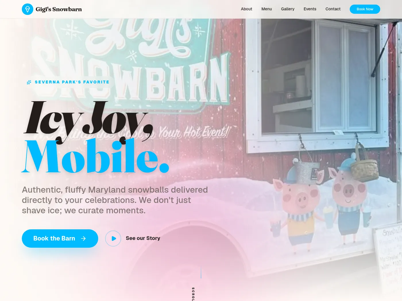 Gigi's Snowbarn Site