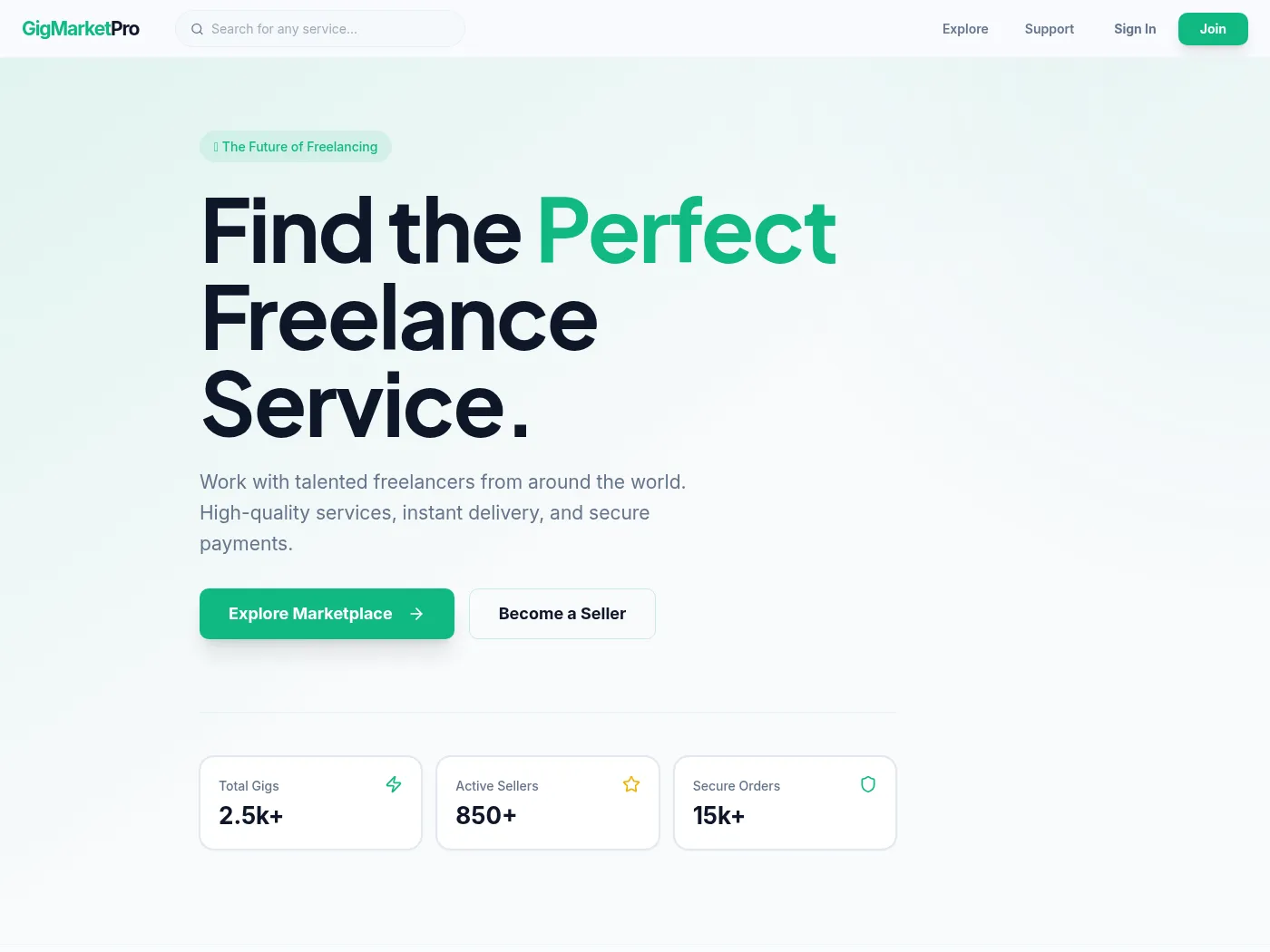 GigMarket Pro