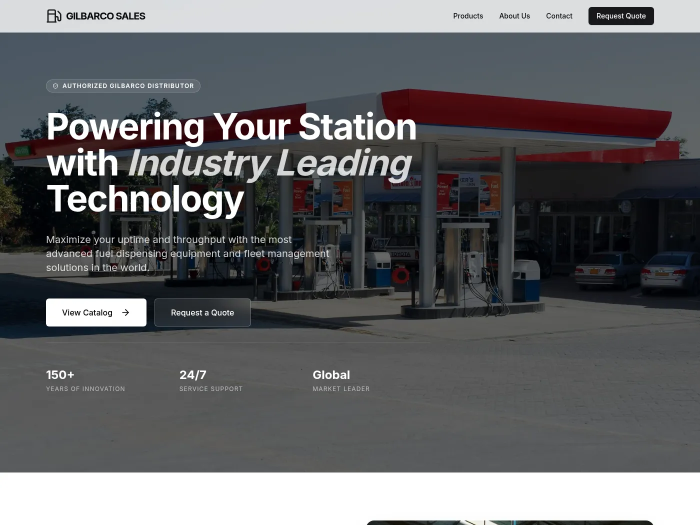 Gilbarco Sales Portal