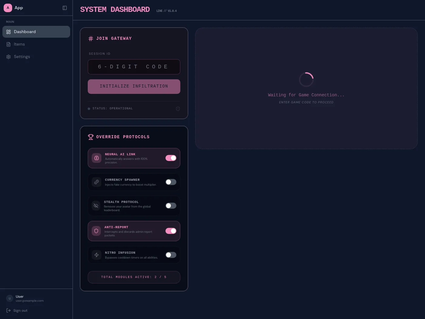 Gimkit Mod Master